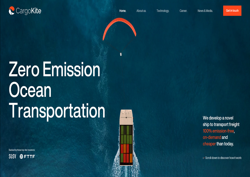 CargoKite - Top CSS Gallery