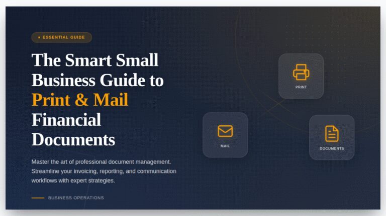 The Smart Small Business Guide to Print and Mail Financial Documents ...